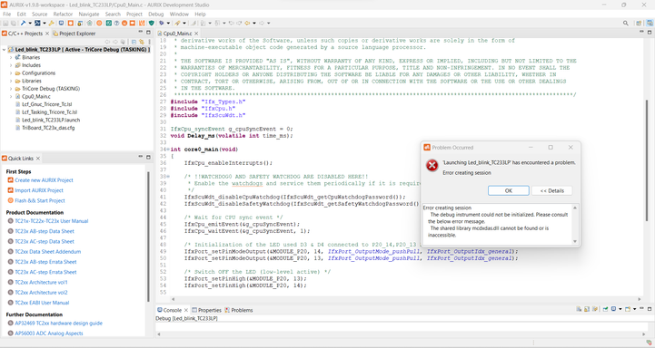 Infineon Miniwiggler Debug Procedure - Infineon Developer Community