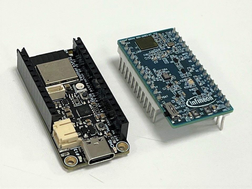 Solution Demo Of Xensiv™ Bgt60tr13c Radar On Esp32 Infineon