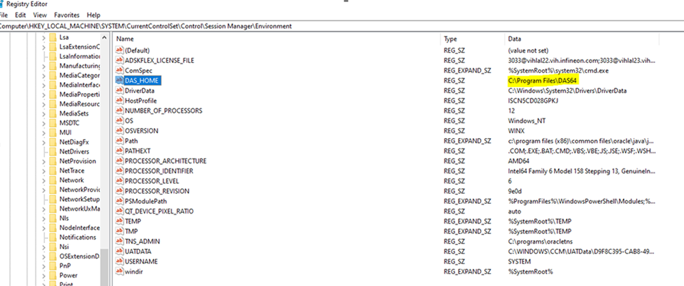 MCU: Resolving DAS installation issues