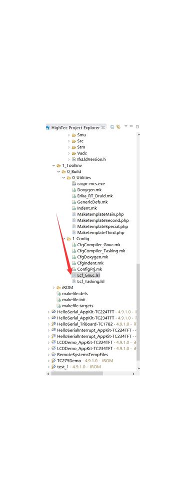Aurix/Tricore实验分享之三十二: GNU连接脚本简介 - Infineon Developer Community