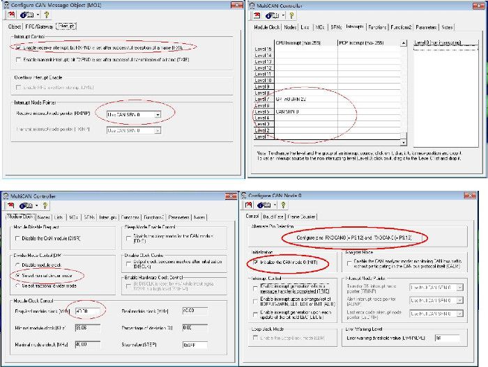 TC1728 MultiCAN 的初步调试及分析 - Infineon Developer Community