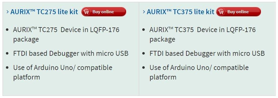 官方正版 | AURIX™ 开发套件大全：总有一款适合您的开发项目！