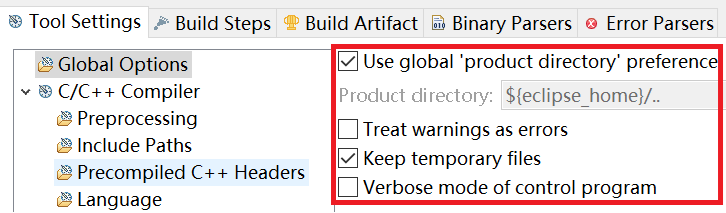 TASKING | TASKING VX-toolset应用系列 - 全局配置项 - Infineon Developer Community