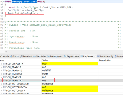 TC377 调用端口_init引擎起异常异常 - Infineon Developer Community