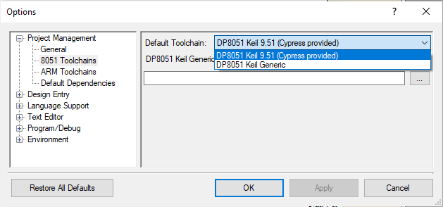 Solved: isr_UART_StartEx requires ANSI-Style prototype - Infineon Developer Community