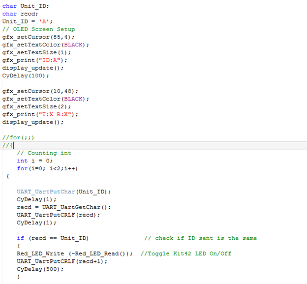 Solved: Having Errors Reading UART TX straight to RX - Infineon Developer Community