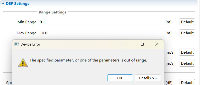Solved: Use position2go, couldn't change range settings i... - Infineon Developer Community