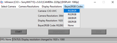 CX3 MIPI camera solution demo kit with the Sony IMX715 sensor