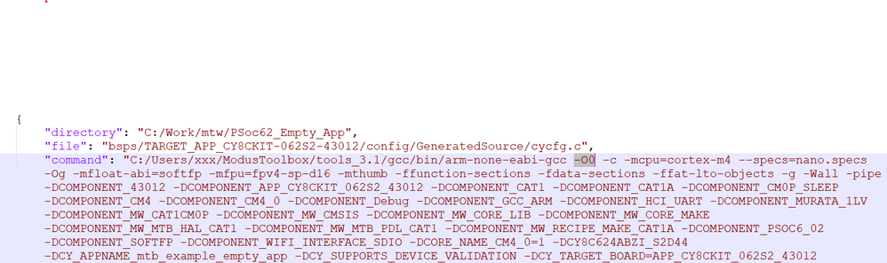 Solved: Debug options conflicts - Infineon Developer Community