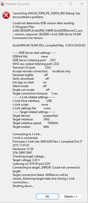Solved: "Could not Determine GDB version after sending:" E... - Infineon Developer Community
