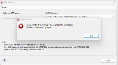 Solved: "Could not Determine GDB version after sending:" E... - Infineon Developer Community