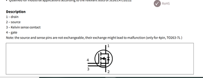 Solved: MOSFET SOUCRE and Kelvin SOURCE - Infineon Developer Community