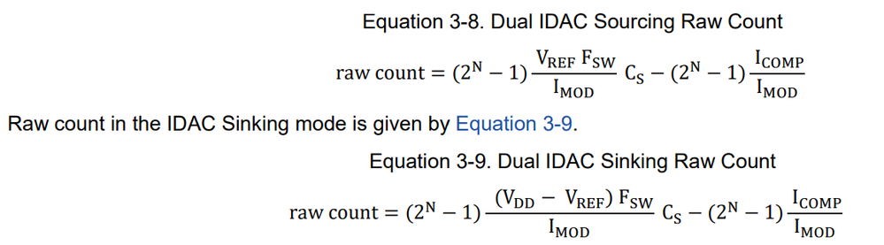 PSoC4S : Idac value and Idac range of CapSense - Infineon Developer ...