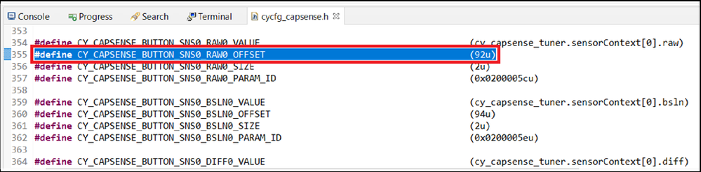 Using Bridge Control Panel to view CAPSENSE™ data - Infineon Developer ...