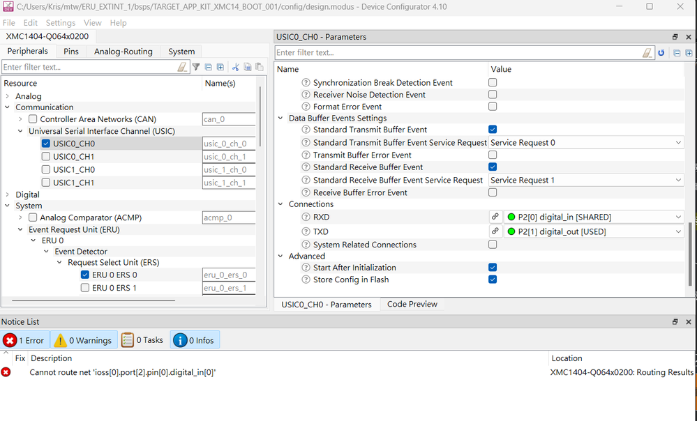 已解决: UART RX 触发器 ERU 中断问题 - Infineon Developer Community