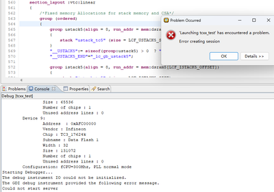 Solved: TASKING+miniwingger调试异常问题 - Infineon Developer Community