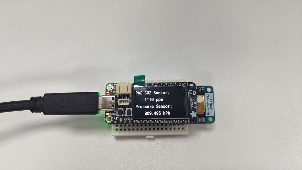 Solution Demo Of Xensiv™ Pas Co2 On Esp32 Mcu Infineon Developer