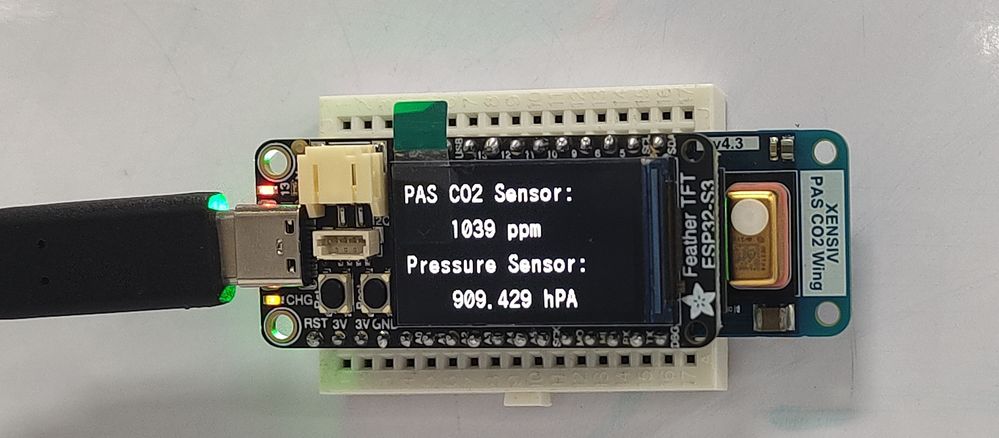 Solution Demo Of Xensiv™ Pas Co2 On Esp32 Mcu Infineon Developer