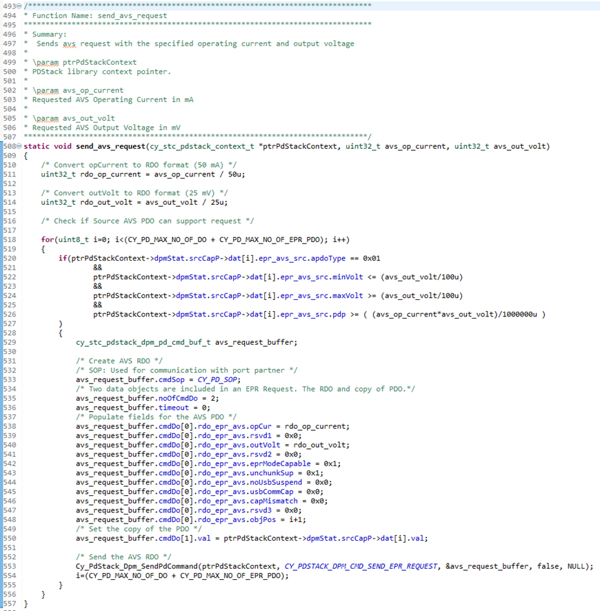 EZ-PD™ PMG1 MCU: Enabling AVS contract in USB PD S... - Infineon ...