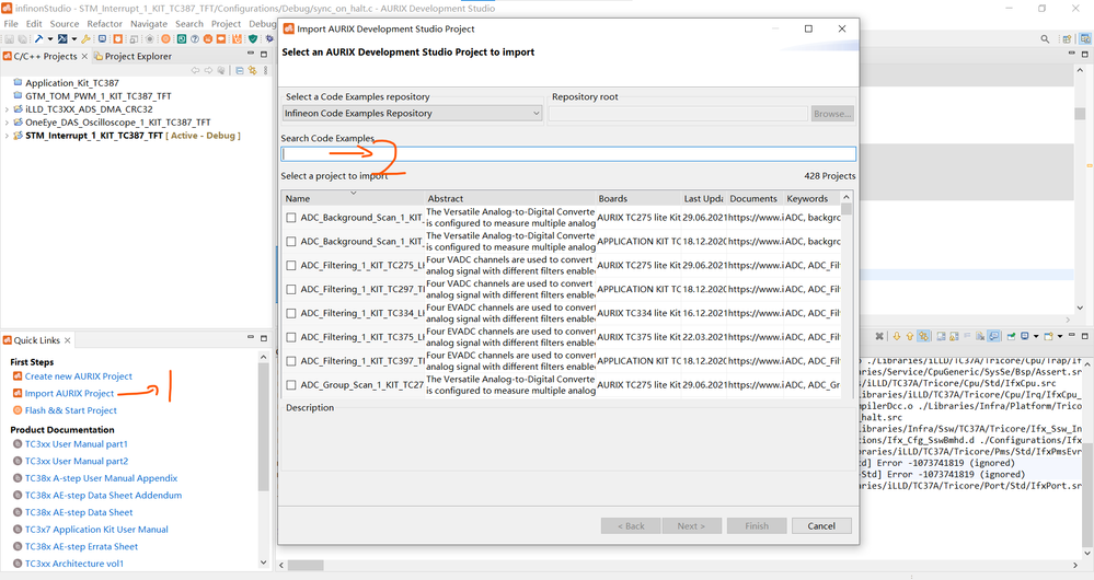 开发板使用心得 |TC387开发板结合AURIX Development studio开发环境使用心... - Infineon Developer Community