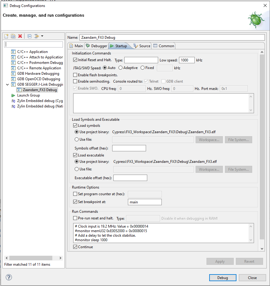 Solved: Debug FX3 via JTAG - Infineon Developer Community